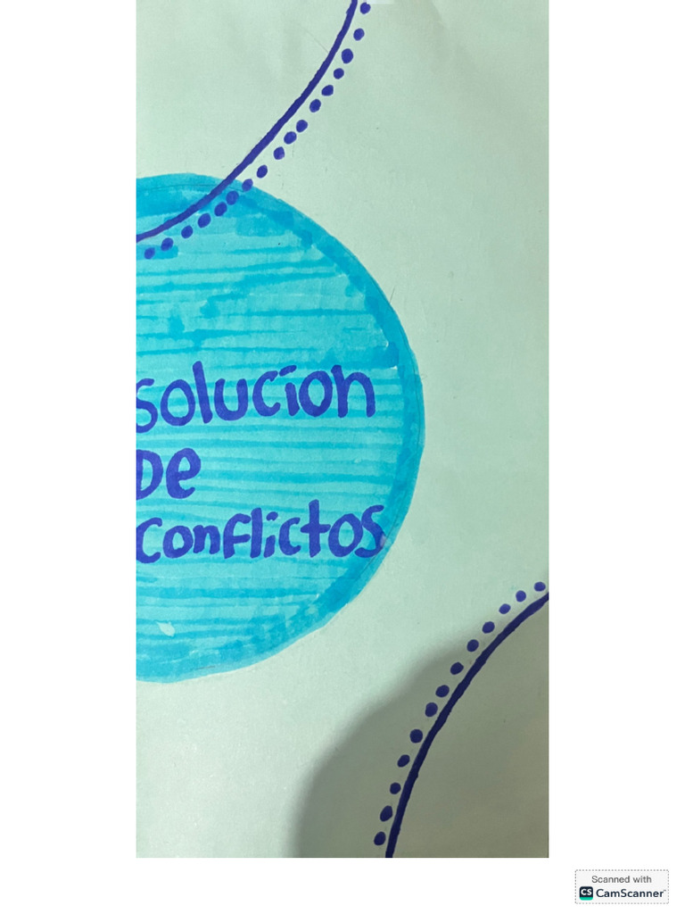 Folleto Solución de Conflictos | PDF