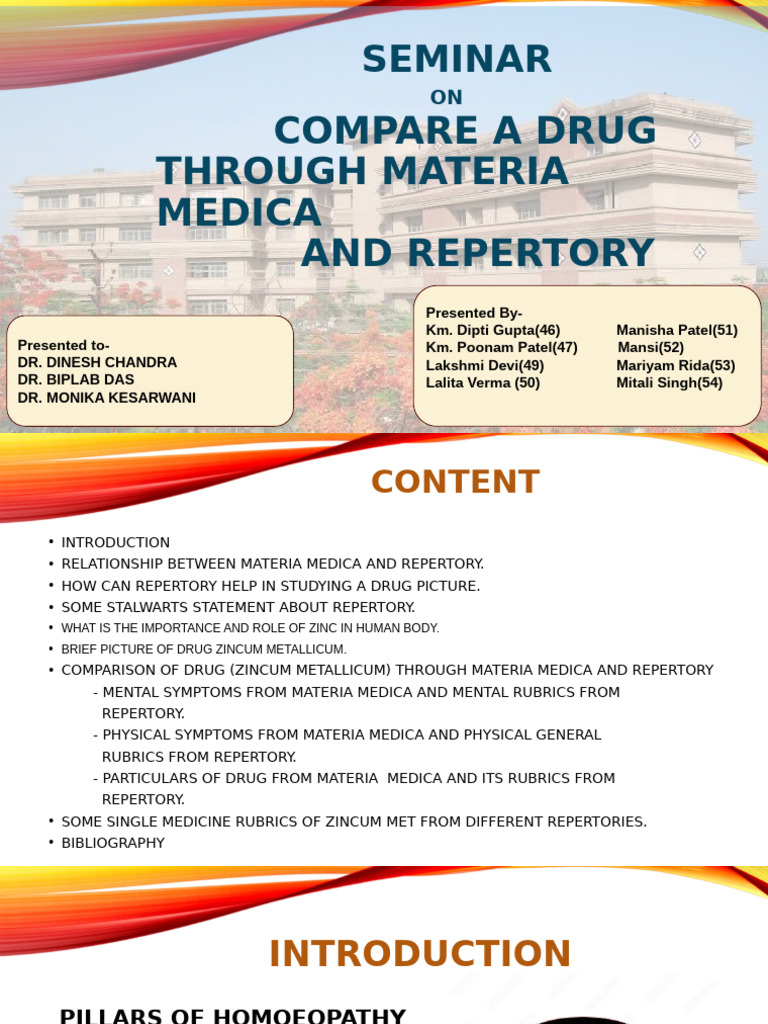 Repertory PPT Final | PDF | Homeopathy