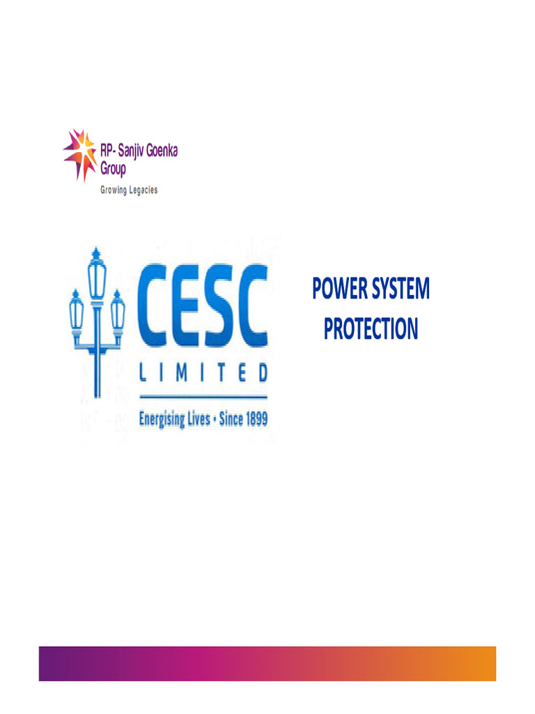 Power System Protection Overview | PDF | Electric Power Transmission ...