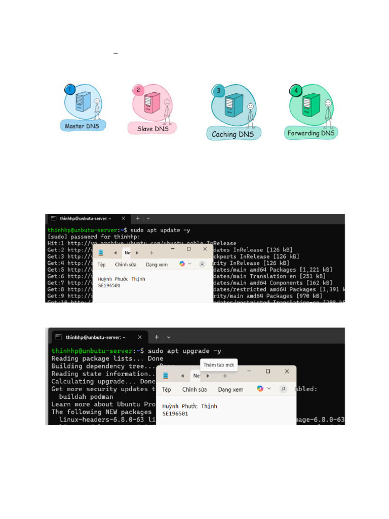 HuynhPhuocThinh Lab DNS Server | PDF