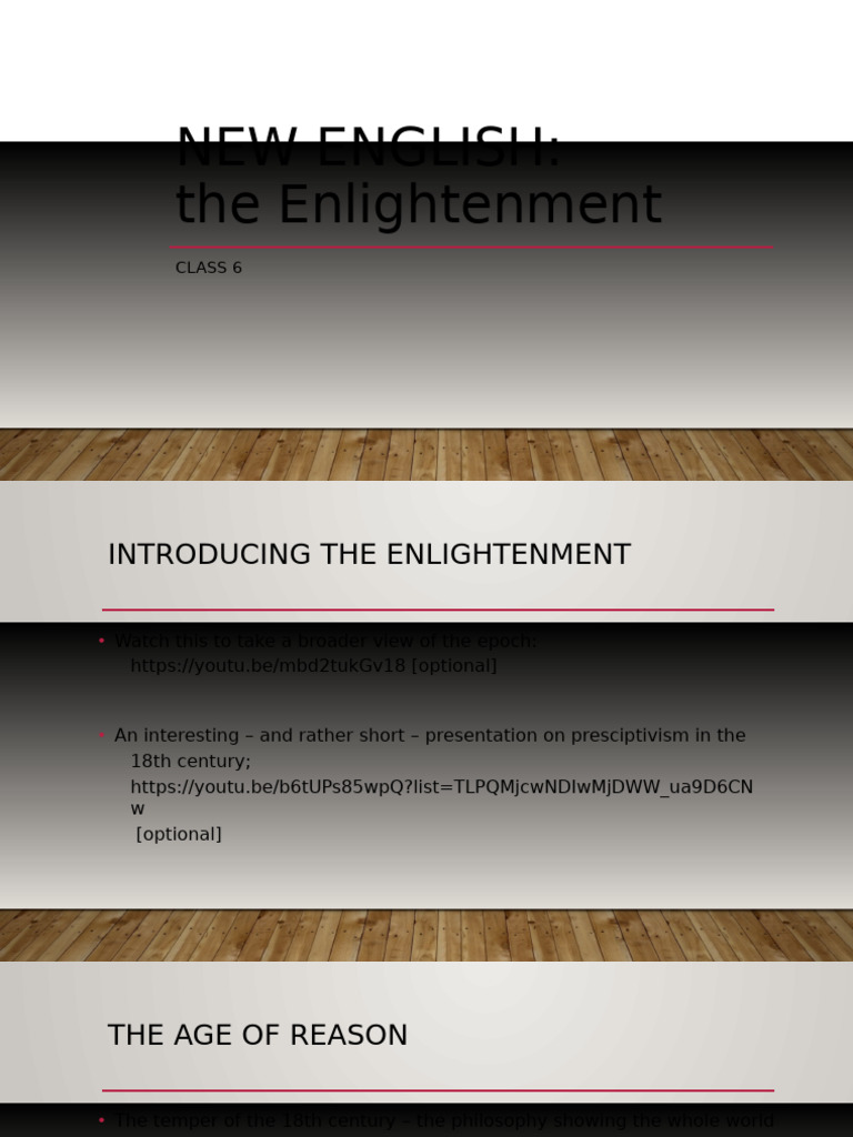 Enlightenment Language and Grammar Insights | PDF | English Language ...