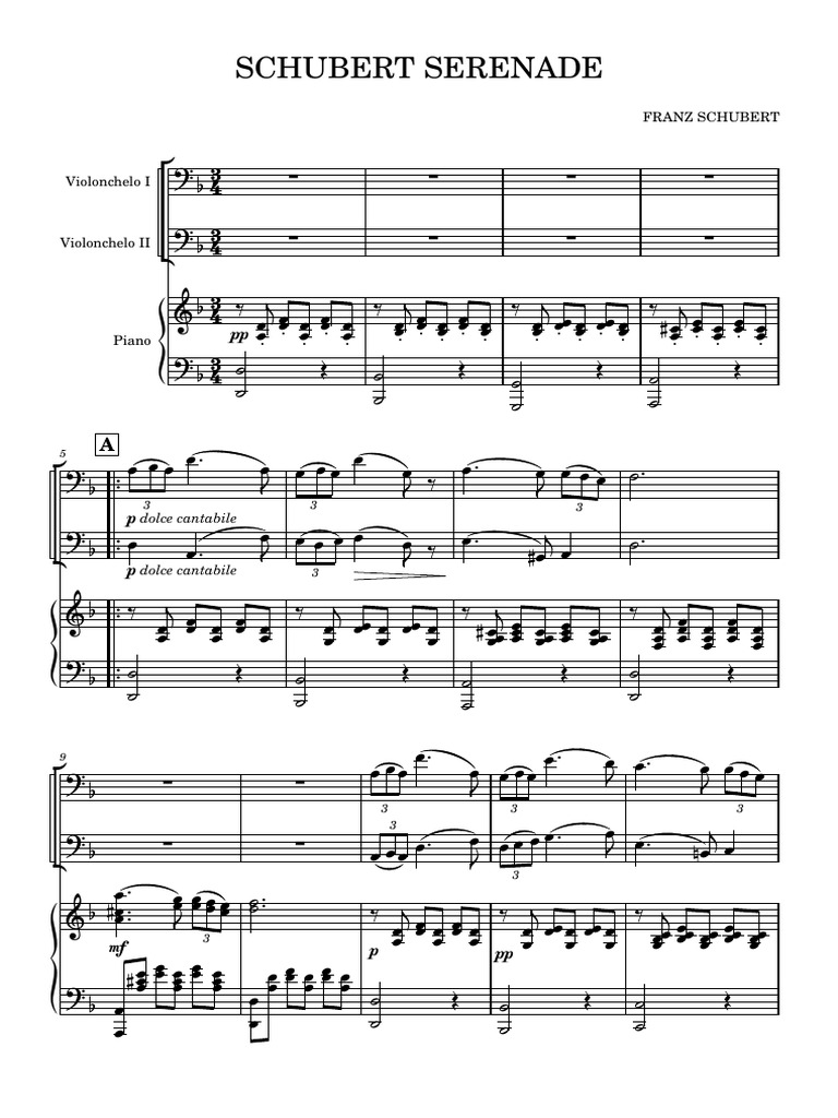 Standchen, Schubert | PDF