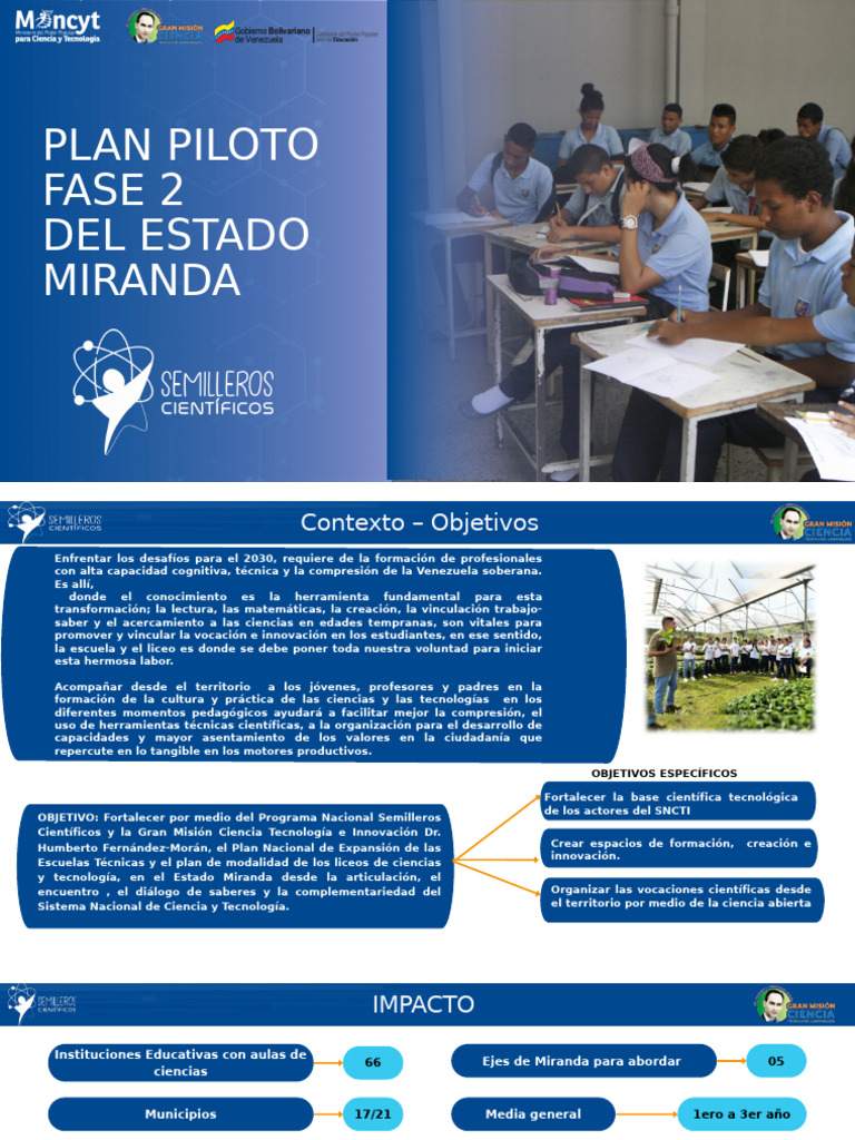 Plan Piloto | PDF | Science