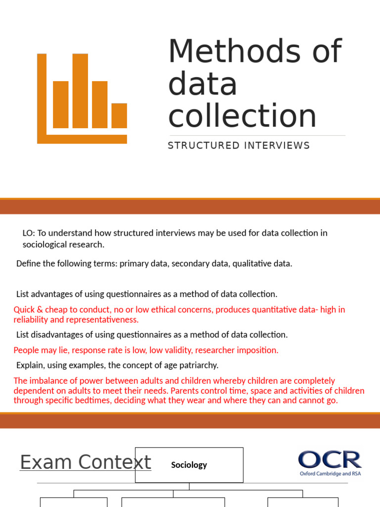 5 Structured Interviews | PDF | Interview | Data