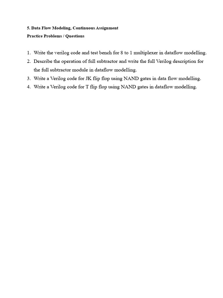 5.questions On Language Elements Part-II | PDF