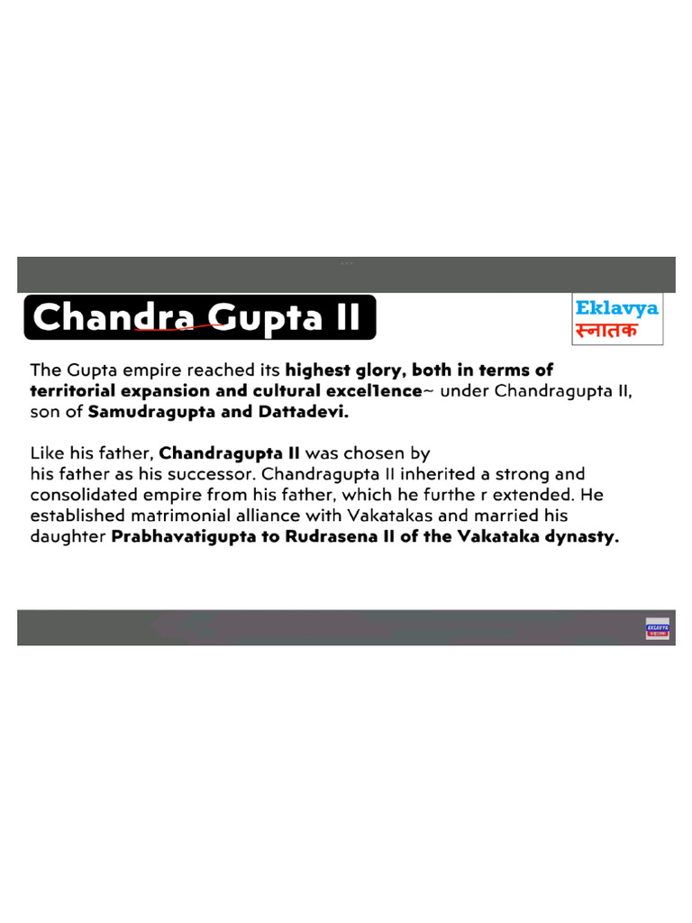 Chandra Gupta 2 | PDF
