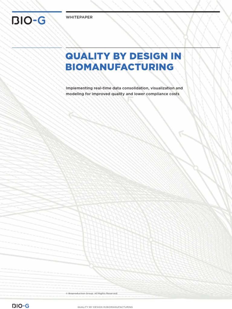 Quality by Design in Manufacturing | PDF | Statistics | Science