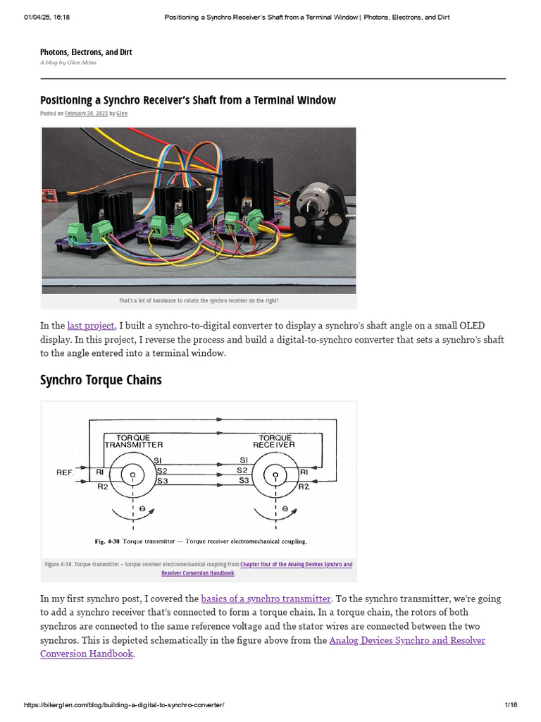 Digital-to-Synchro Converter Guide | PDF | Power Supply | Amplifier