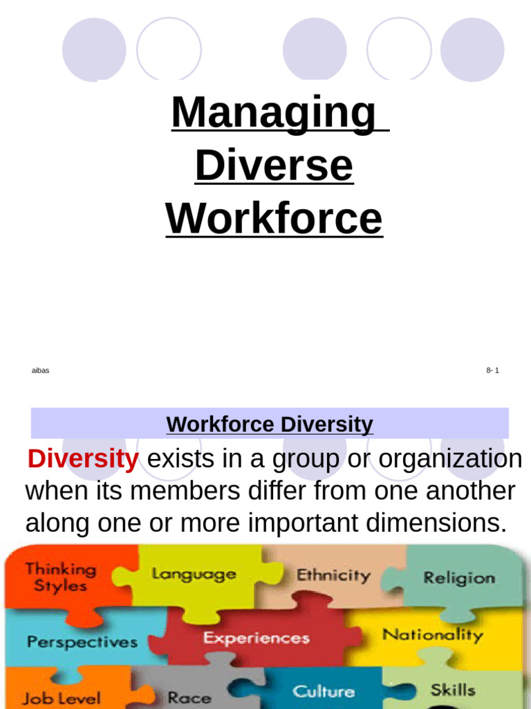 Module II - Managing Diversity | PDF | Multiculturalism | Disability