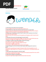Wonder Part 4: Jack Comprehension Guide | PDF