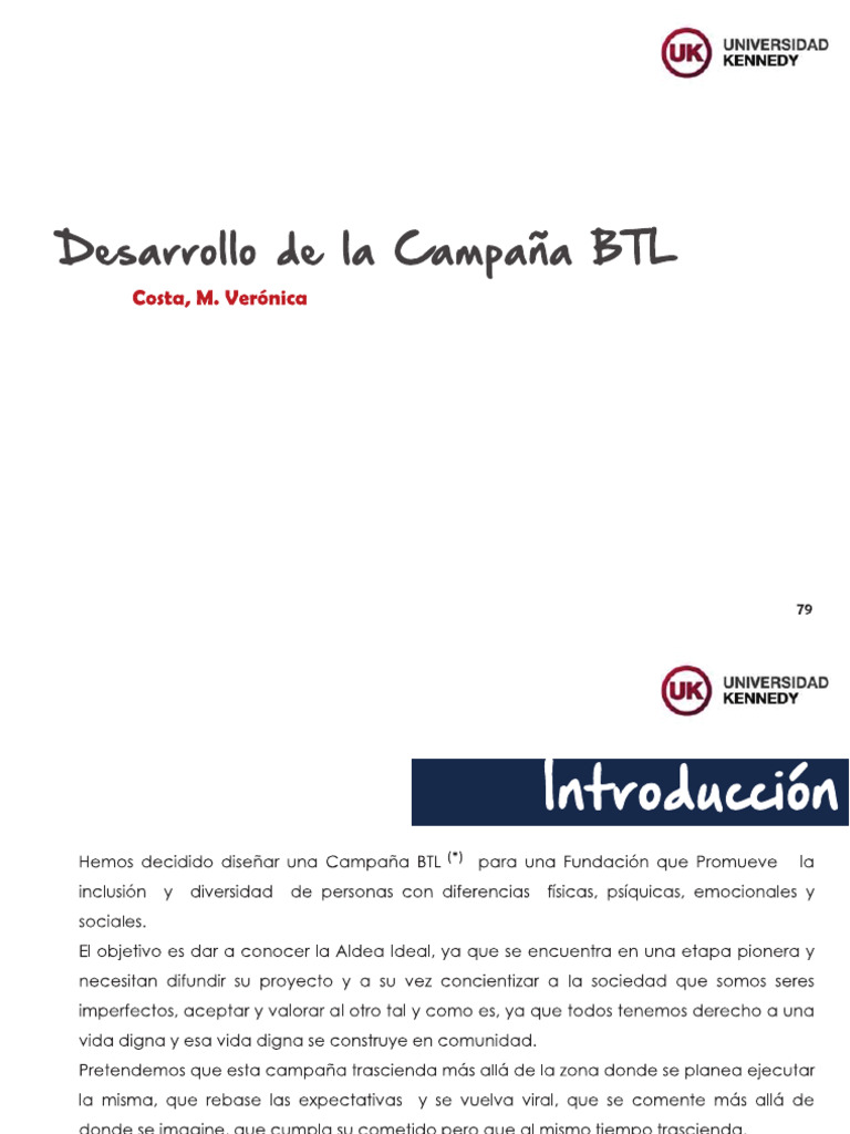 TESiS MODELO CAMPAÑA BTL | PDF