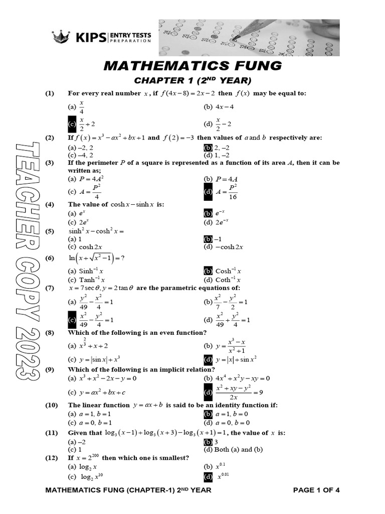 01 CH 1 | PDF | Mathematical Concepts | Mathematics
