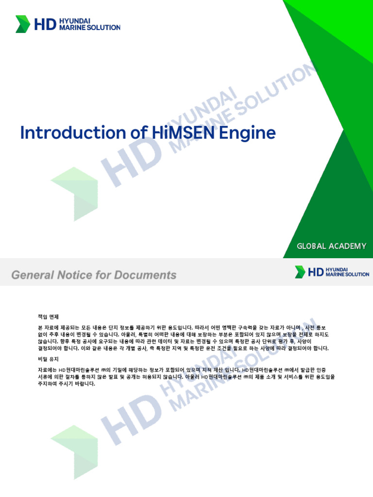 Himsen H35DF DualFuel Course | PDF | Fuel Injection | Engines
