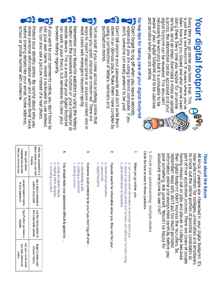 Digital Footprint | PDF