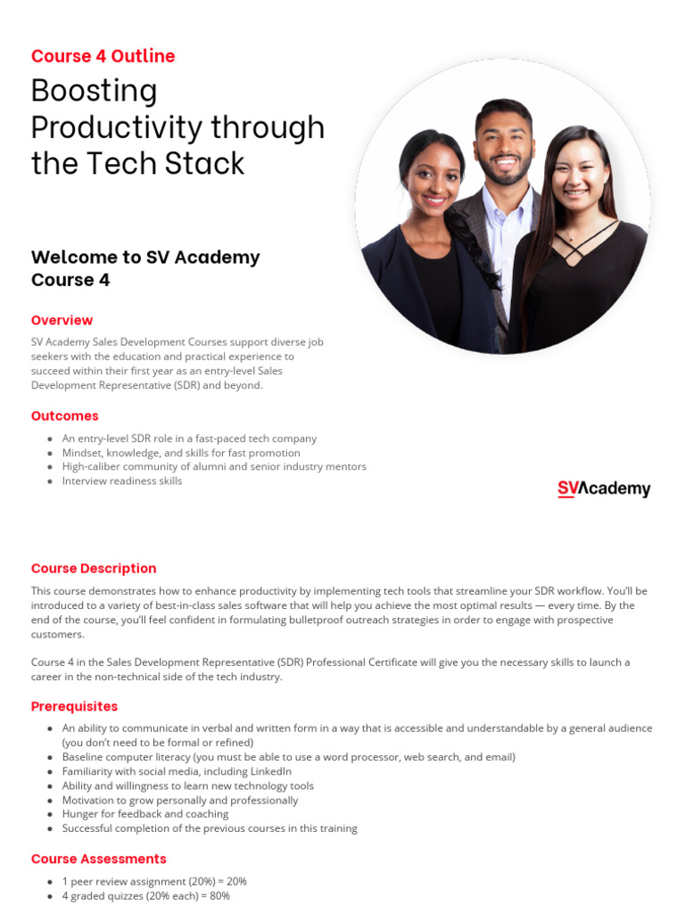 Course 4 Outline Async Program 1 | PDF | Customer Relationship ...