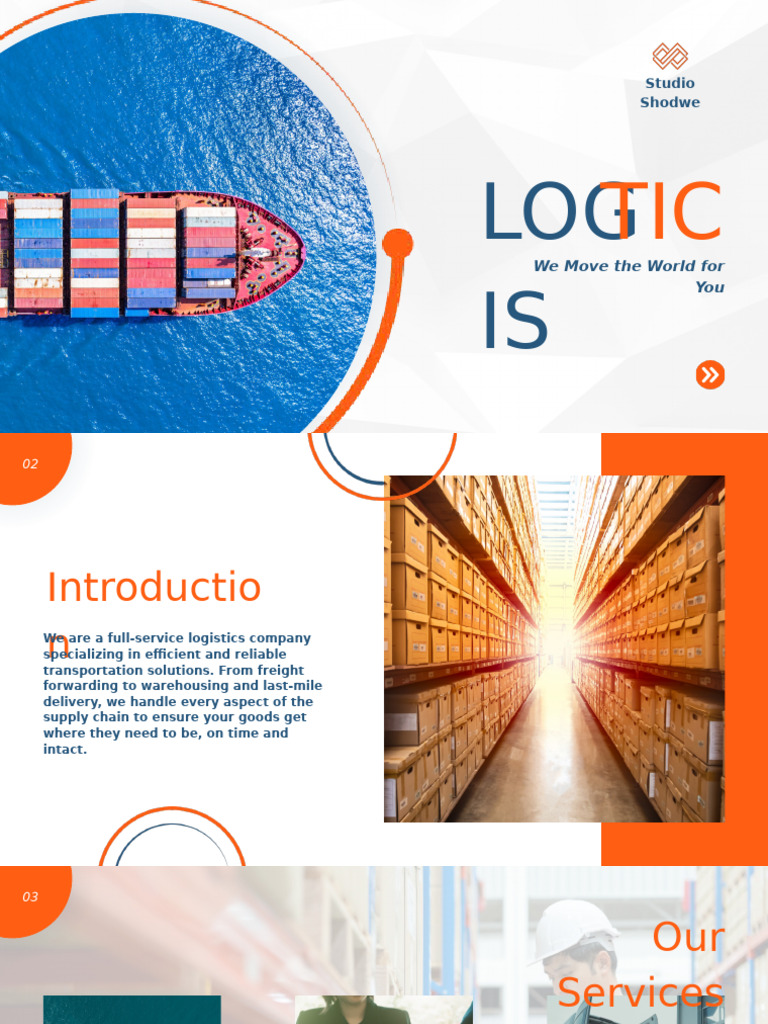 Orange and White Modern Logistic Presentation - 20250216 - 001230 ...