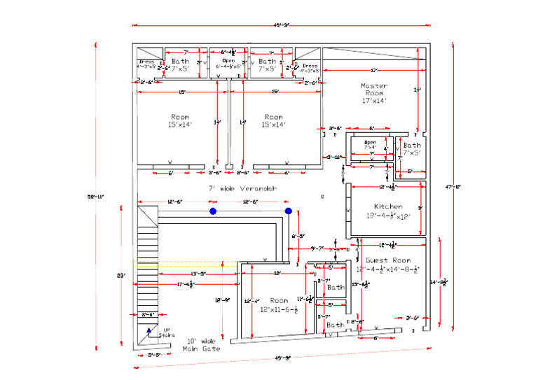 A3 Shafi House Model | PDF