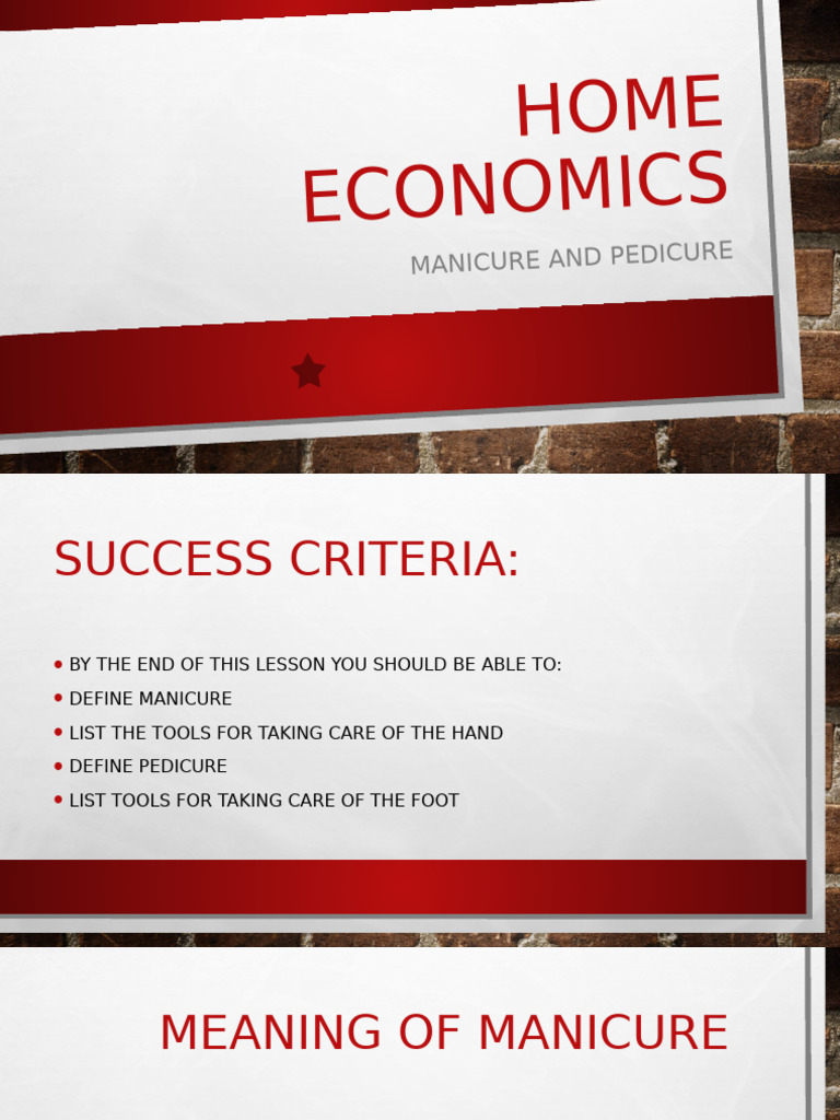 Home Economics | PDF