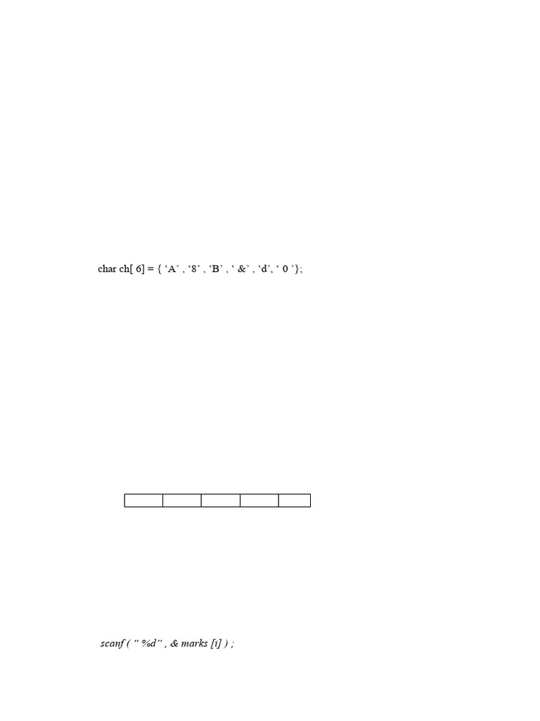 C++ Pointers and Array Initialization | PDF | Pointer (Computer ...