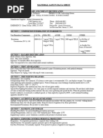 Valvoline Oil 10W30 - Safety Data Sheet | PDF | Dangerous Goods | Toxicity