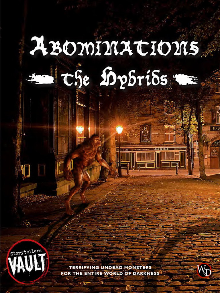 Abominations: Vampire-Werewolf Hybrids | PDF