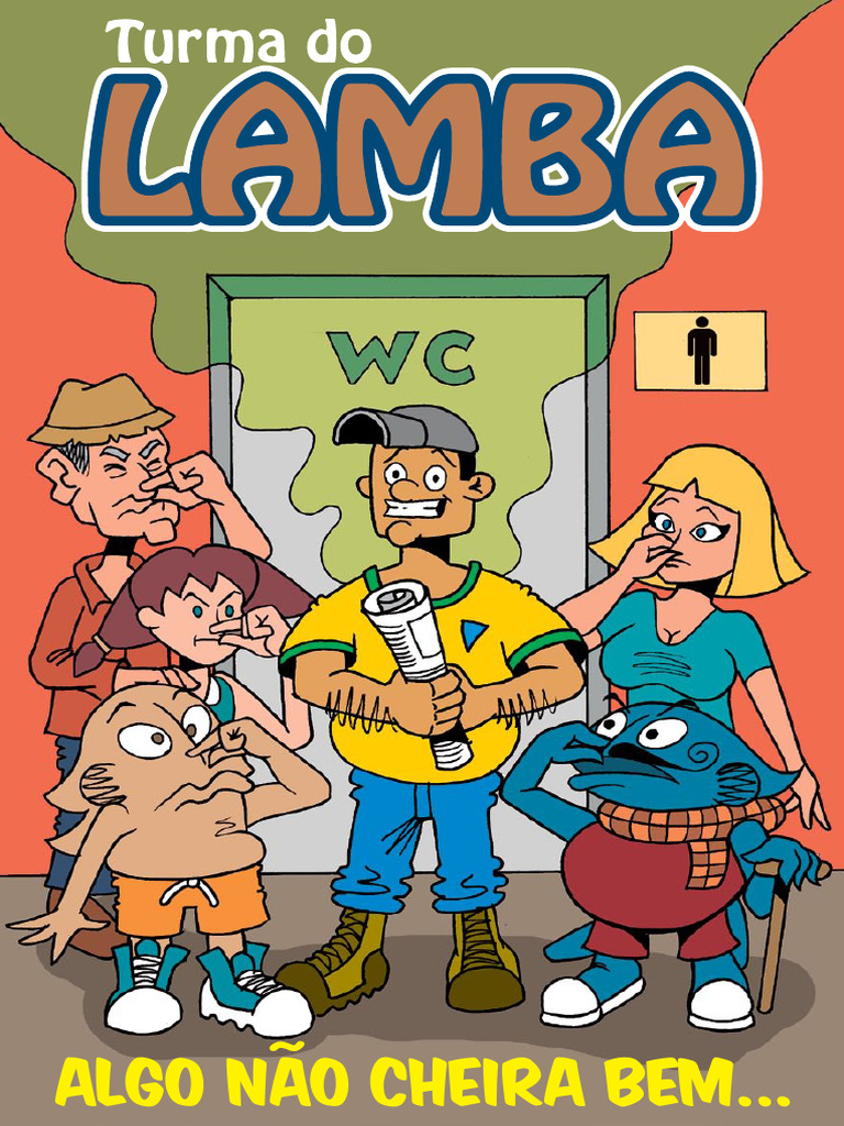 Cartilha Turma Do Lamba - Algo Não Cheira Bem | PDF | Águas residuais