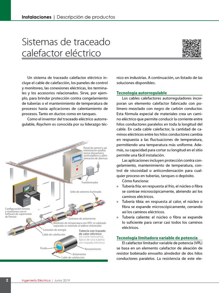 Sistema de Traceado Electrico | PDF | Aislador (Electricidad ...