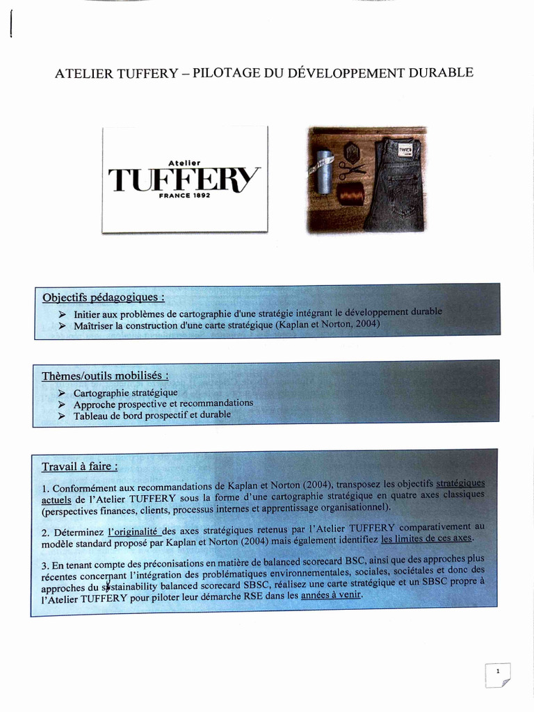 Atelier Tuffery | PDF