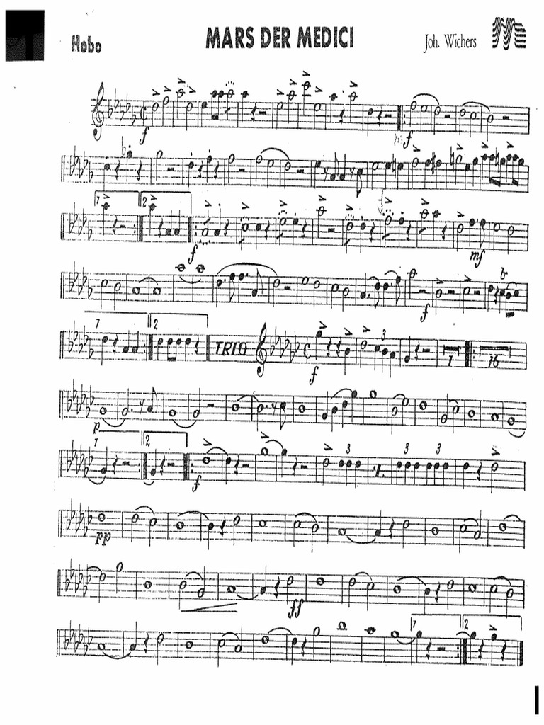 02 Oboe Mars Der Medici | PDF