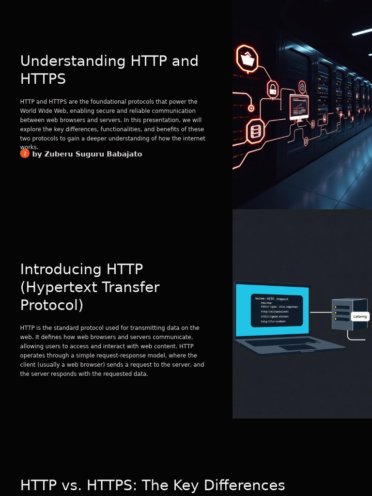 HTTP vs HTTPS: Key Differences Explained | PDF | World Wide Web ...