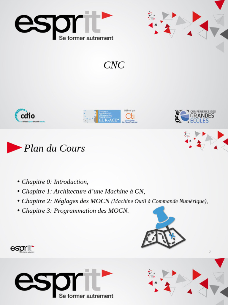 Chapitre 1 Architecture Des MCN Cours Amal | PDF | Machine-outil à ...
