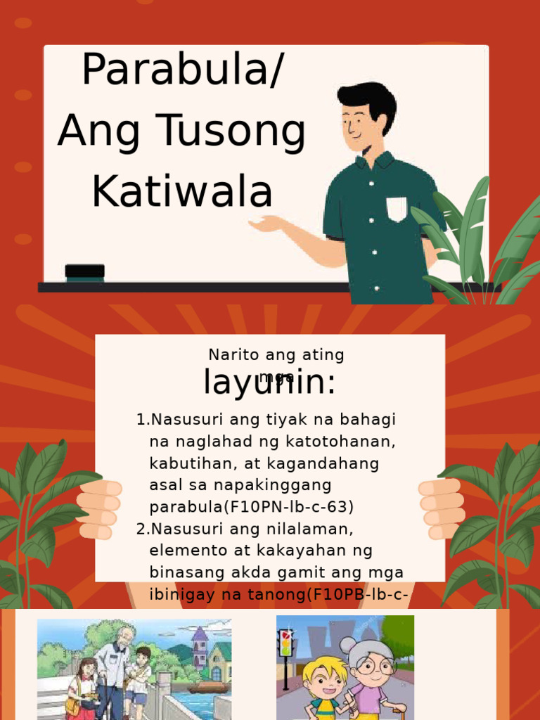 ParabulaAng Tusong Katiwala | PDF