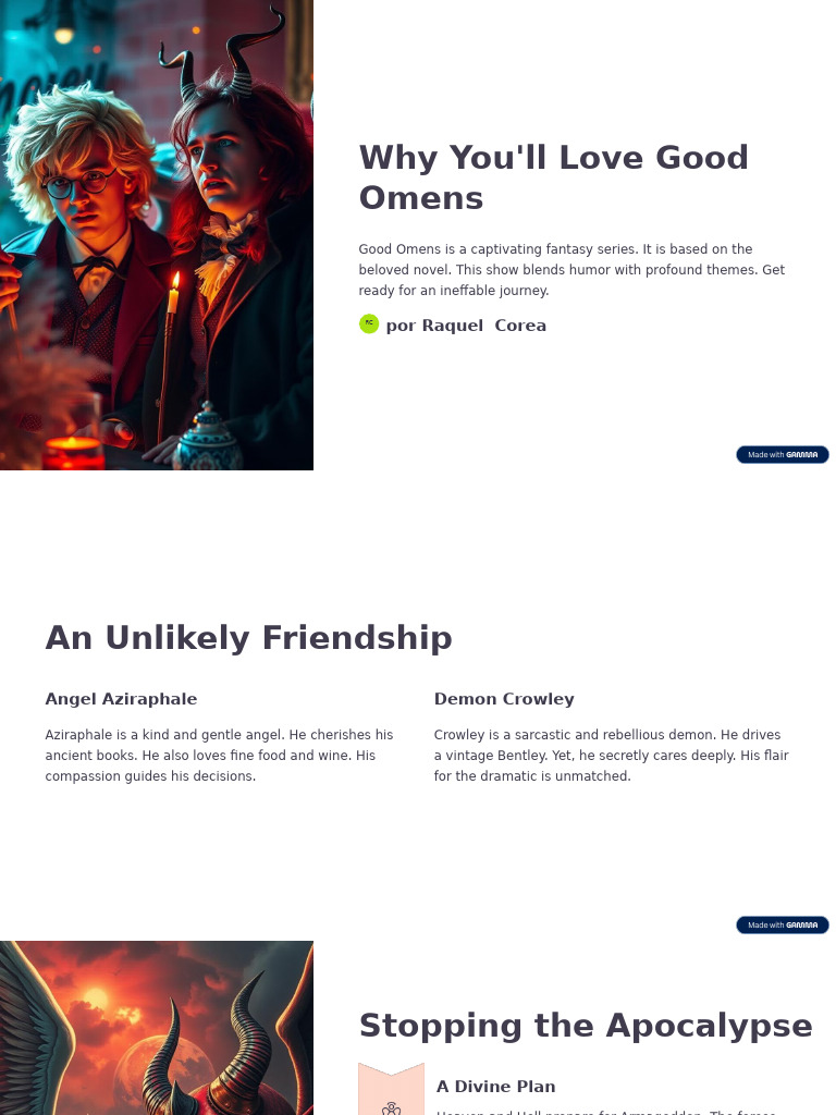 Why Youll Love Good Omens | PDF