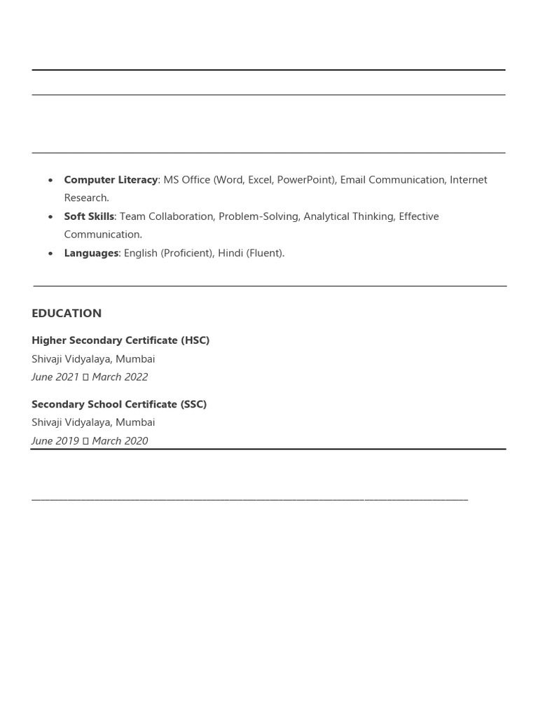 Shahid Resume Editing | PDF