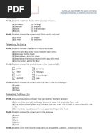 Ordering at A Restaurant ESL Lesson Plan - Fluentize | PDF ...