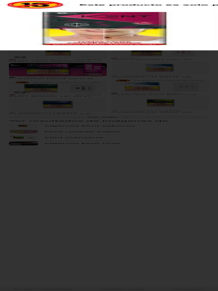 Cigarrillos Kent Neo Rose: Sabores y Variedades | PDF