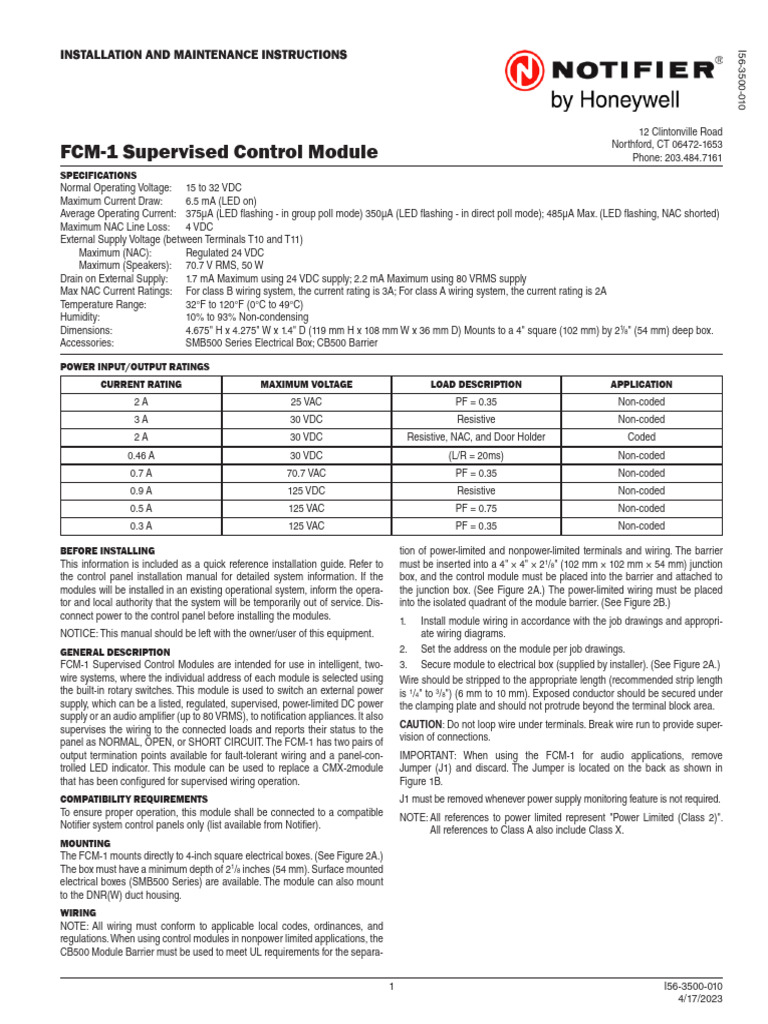 Manual - Módulo Controle FCM-1 | PDF | Electrical Engineering | Electricity