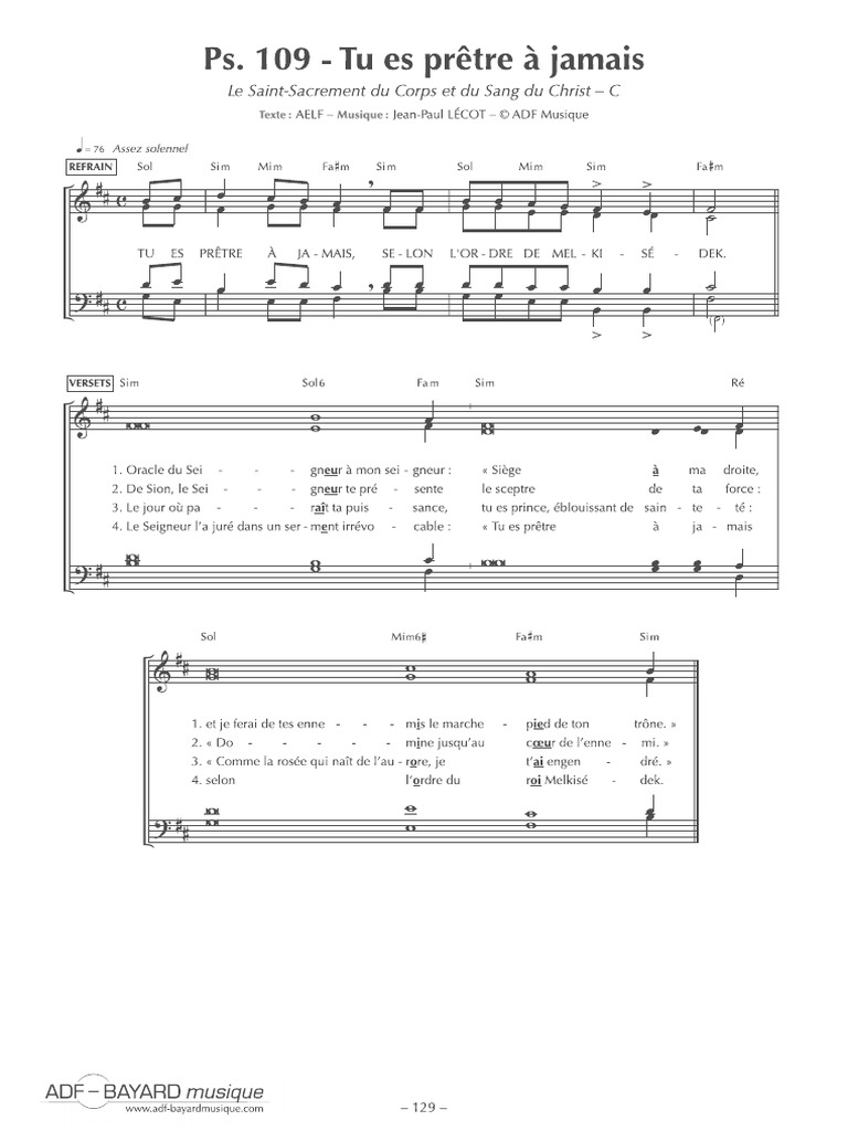 Psaume 3 | PDF