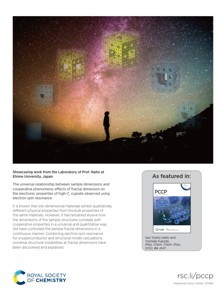 16 Universal Relationship Between Physical Properties and Fractal | PDF ...