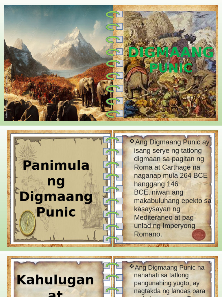 Digmaang Punic 1 at 2 (Alcante) | PDF