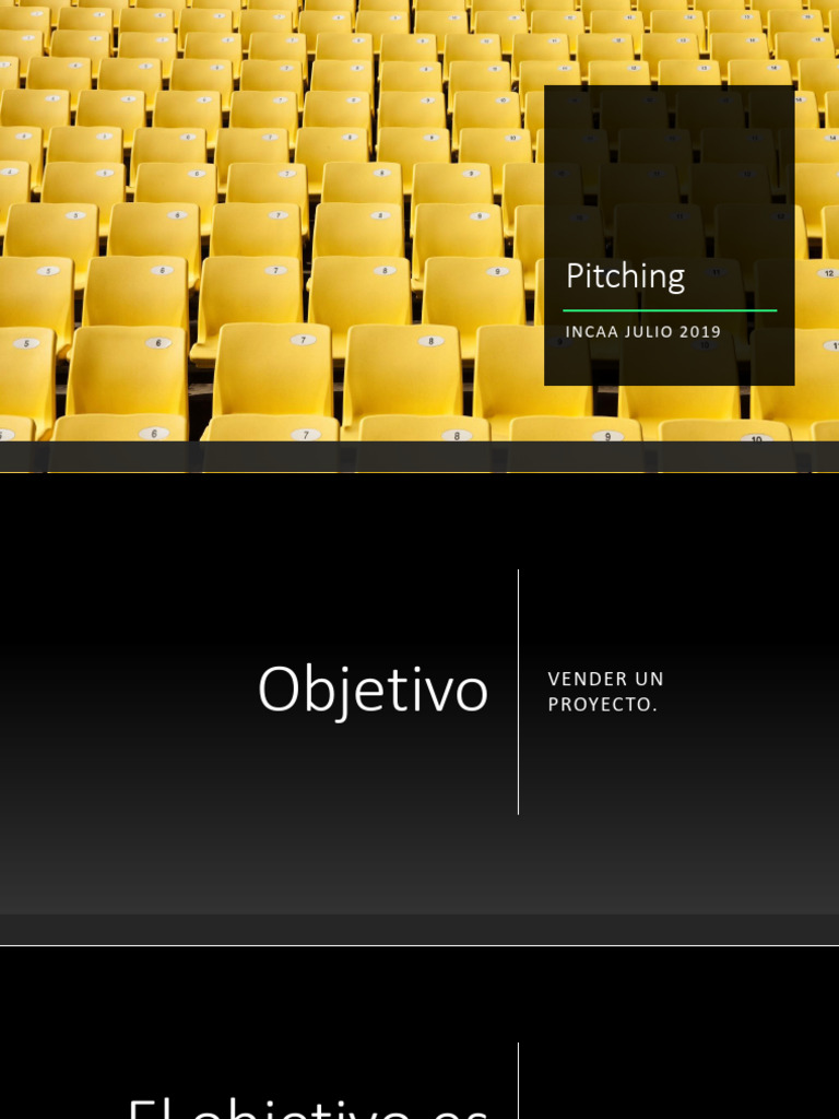 Guía de Pitching para Proyectos Audiovisuales | PDF