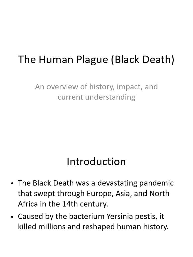 Bubonic Plague Overview and Impact | PDF