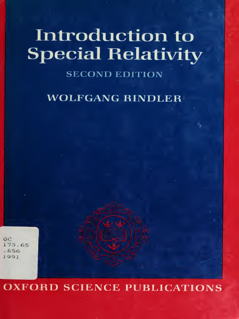 Introduction to Special Relativity | PDF | Special Relativity ...