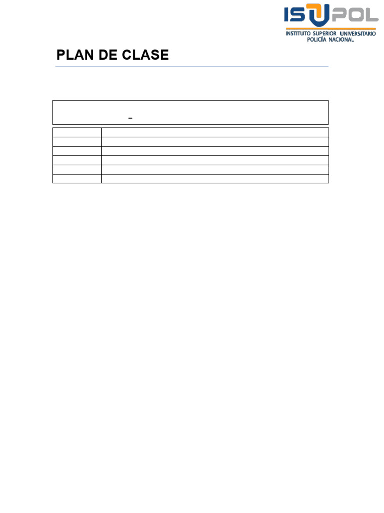 Plan Clase Combinacion Correspondencia GDO | PDF | Microsoft Excel | Policía