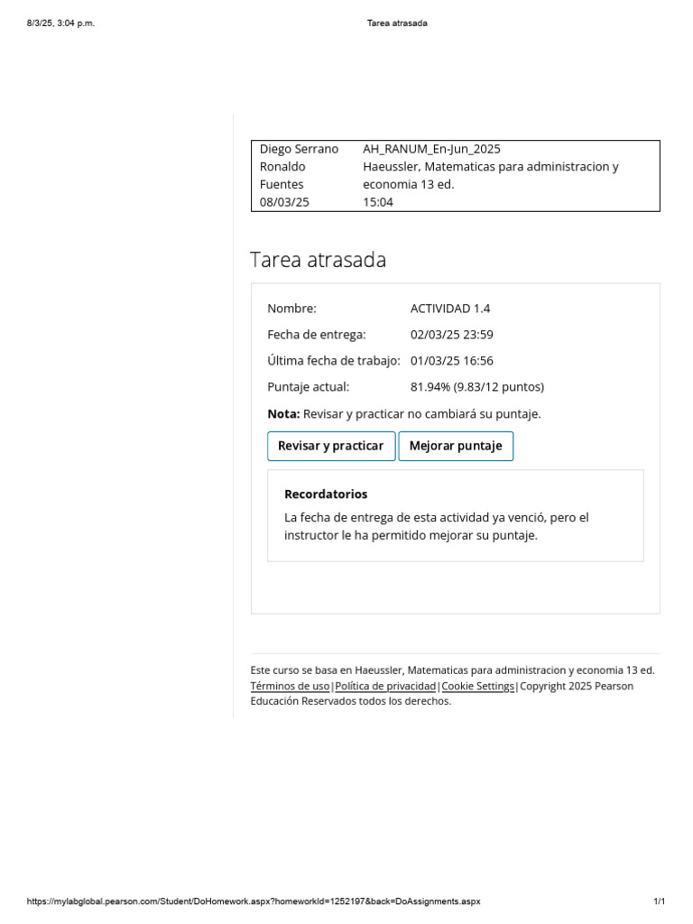 Hacer Tarea - ACTIVIDAD 1.4 | PDF