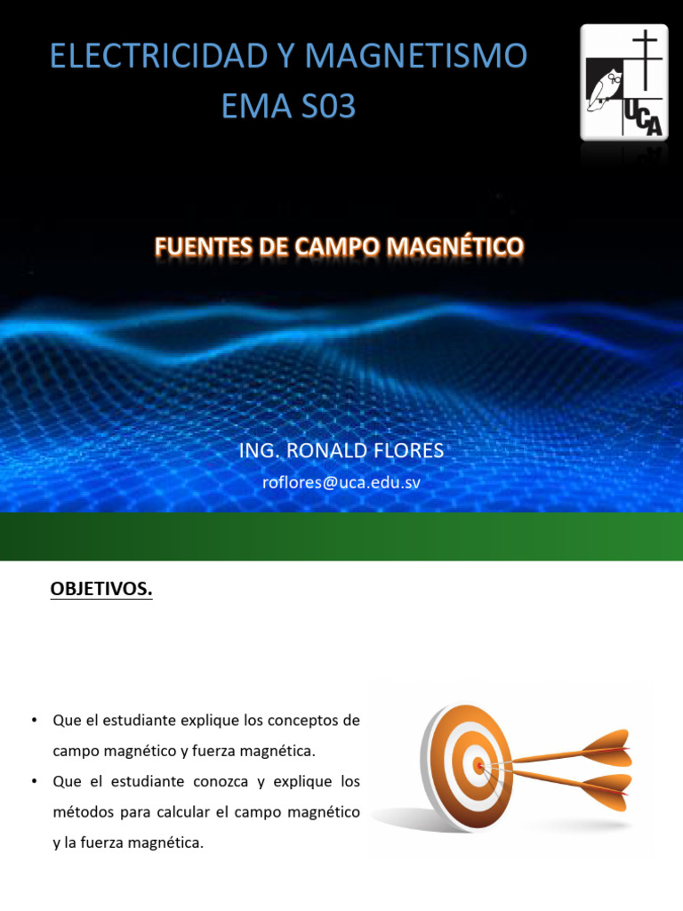 8 Fuentes de Campo Magnetico-1 | PDF | Campo magnético | Corriente ...