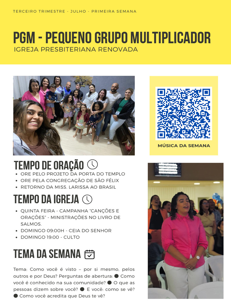 Hoje é dia de PGM | PDF | Jesus | Deficiência visual