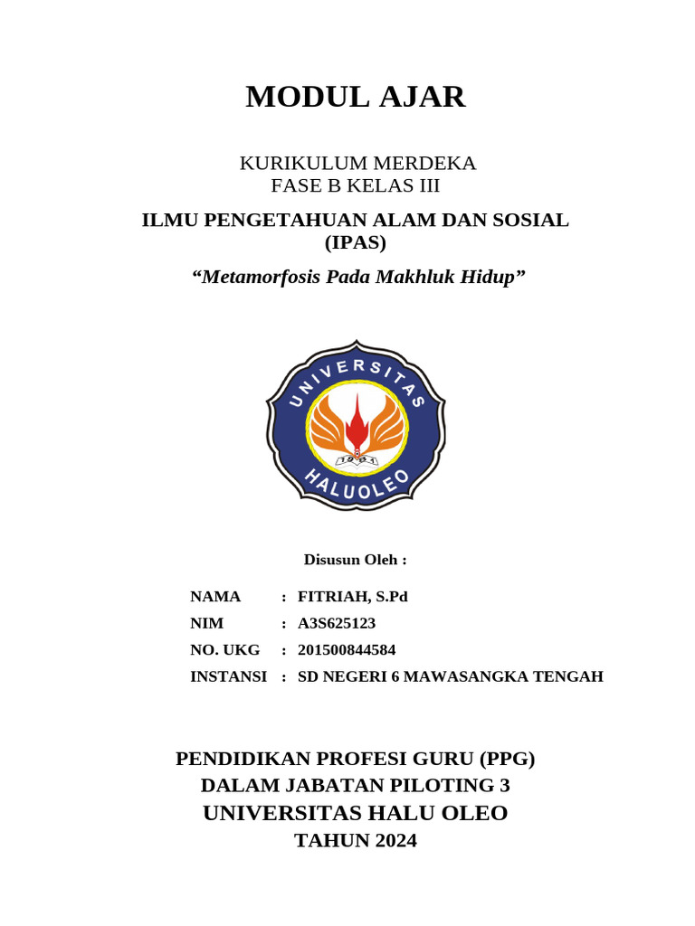 Modul Ajar Fix | PDF