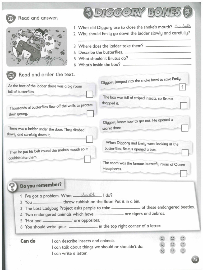 5º Libro English KID's BOX WB Diggory Bones 7 | PDF