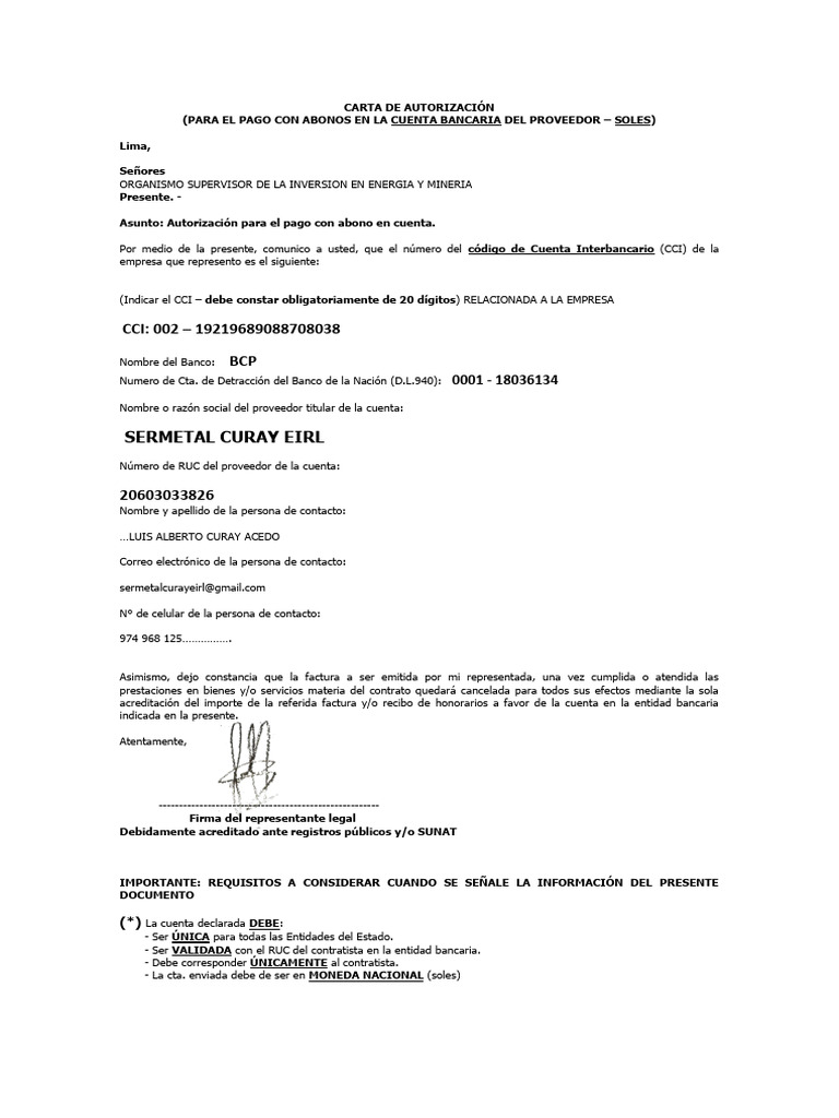 Cci Sermetal Curay | PDF